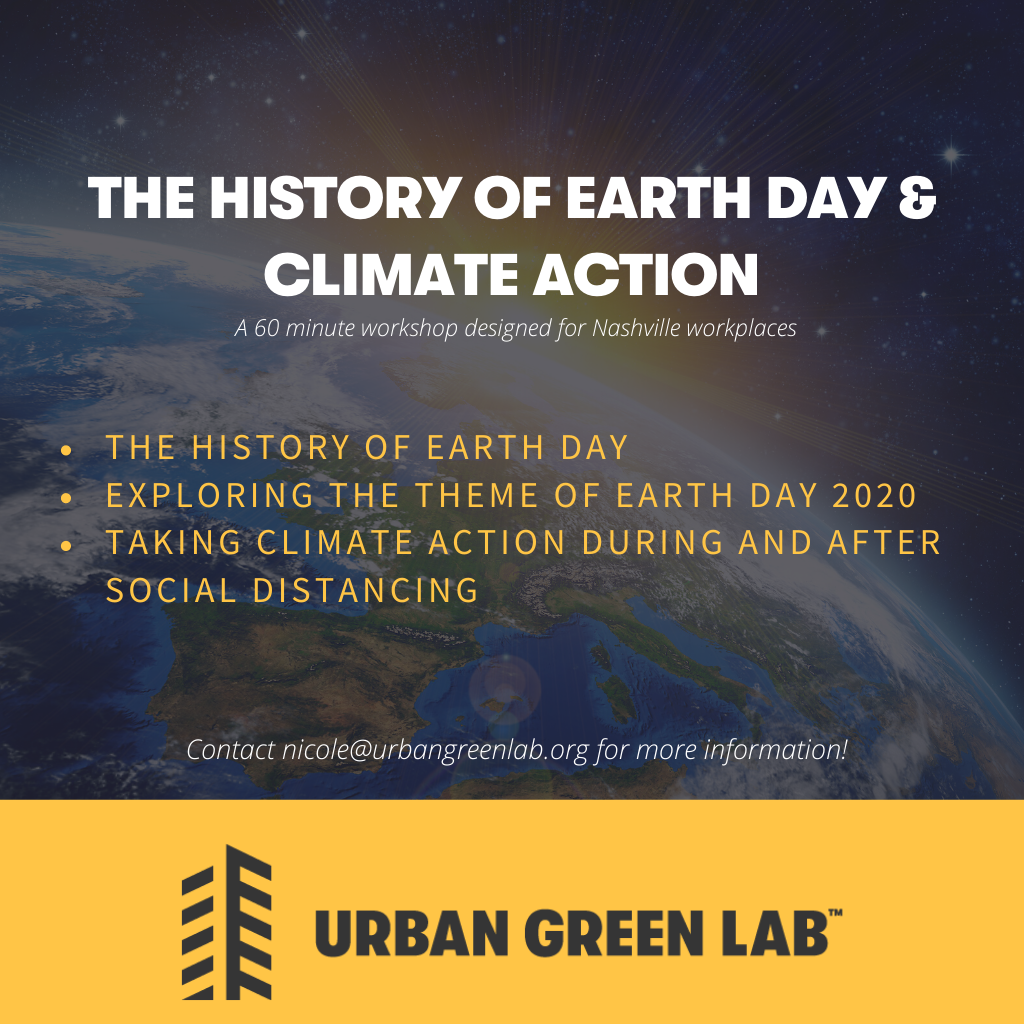 Earth Day & Climate Action Webinar - Urban Green Lab